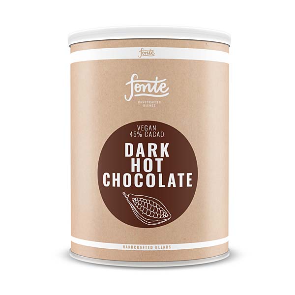 Latte Spezialitäten: Fonte Dark Hot Chocolate(45% Kakao)